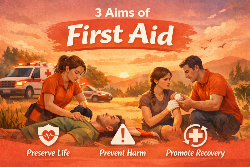Understanding the 3 Aims of First Aid